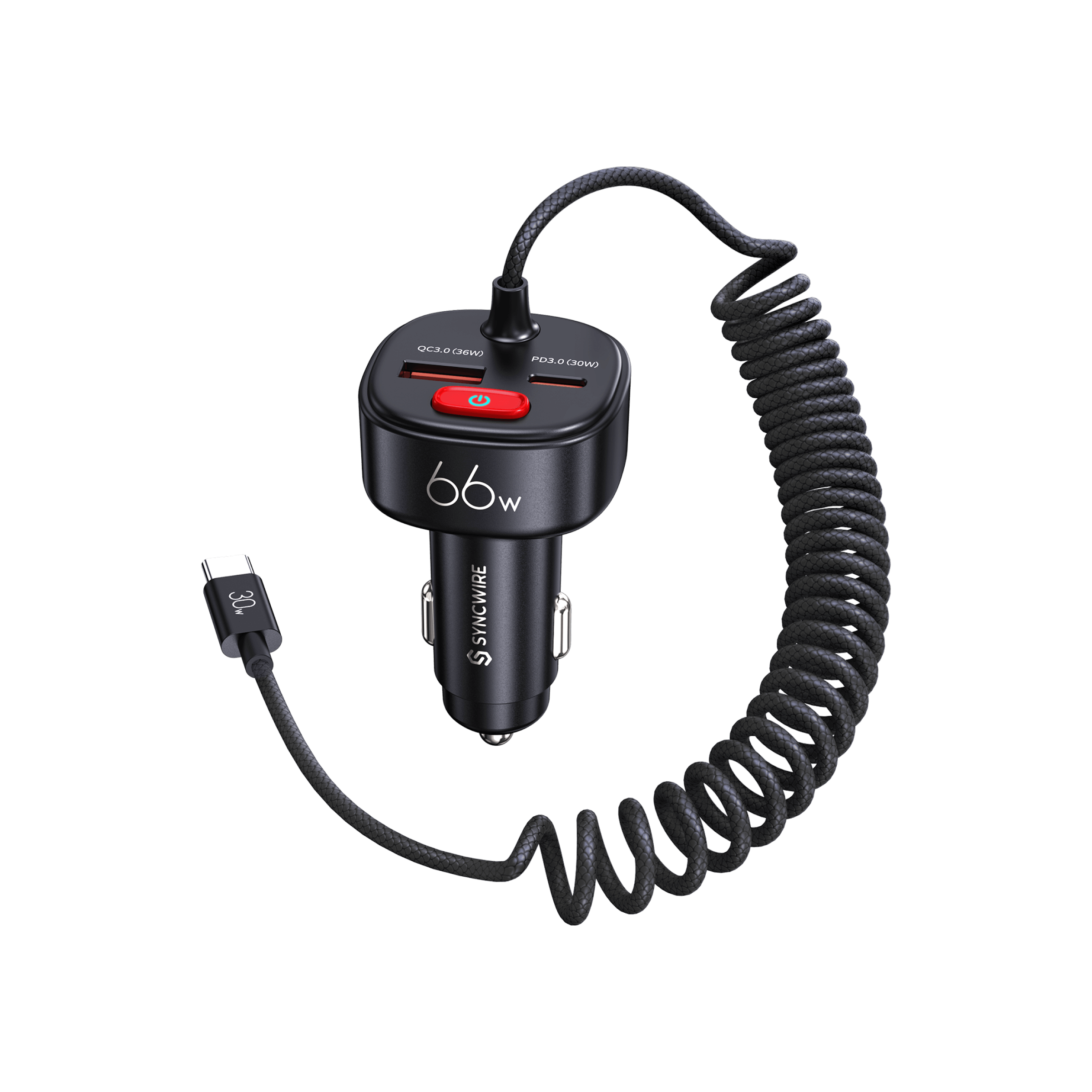 Syncwire Car Cigarette Lighter Charging Adapter 60w Pd 30wqc 30w Syncwire